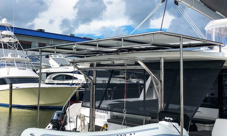 Leopard Catamaran Solar Panel Project - Just Catamarans