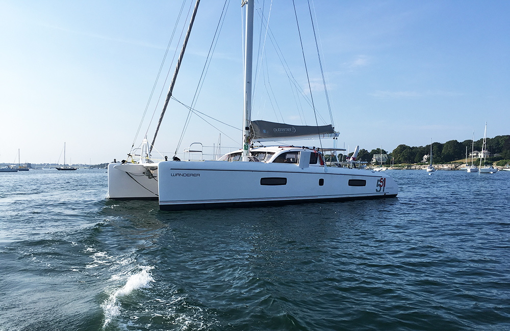 Outremer 51 WANDERER Spotted in Rhode Island - Just Catamarans