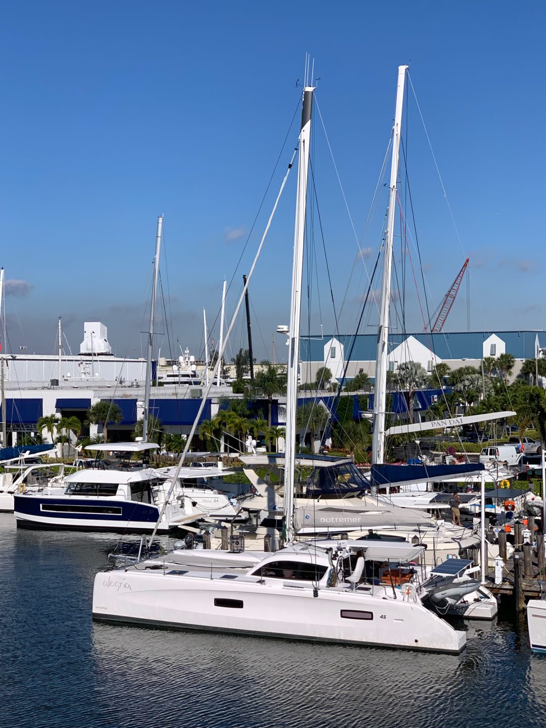 Outremer 45 Catamaran Arrives in Florida ALEGRIA - Just Catamarans