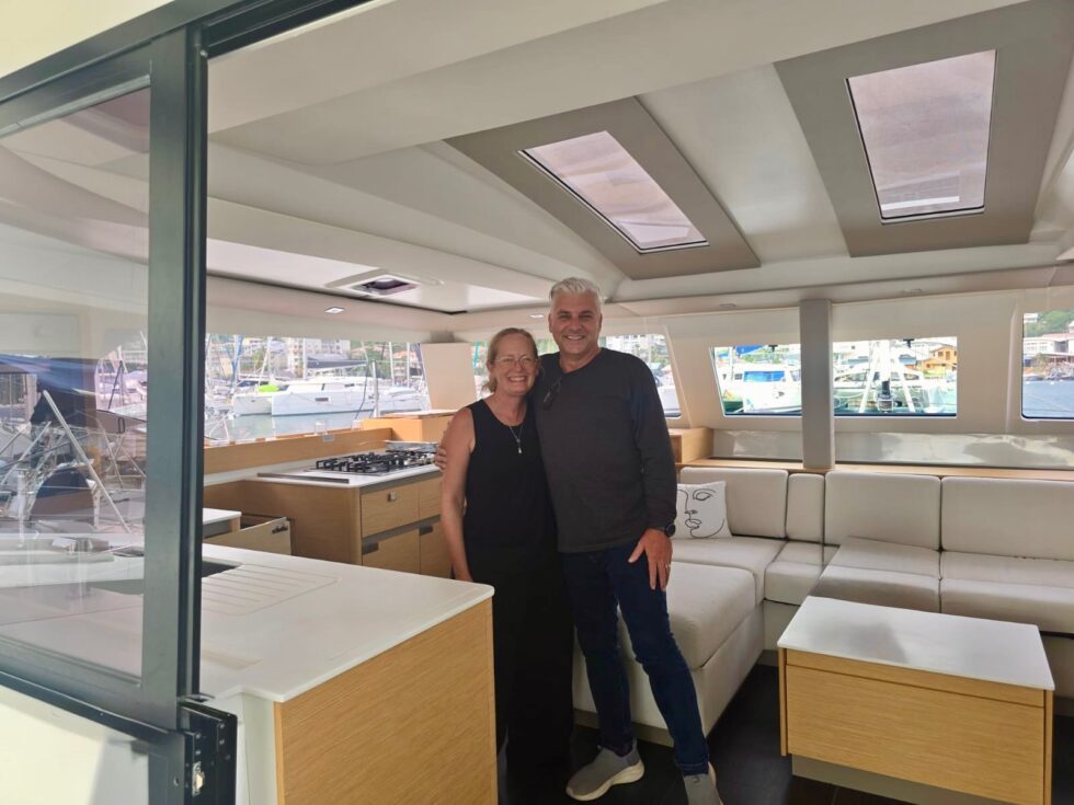 Fountaine Pajot Elba 45 ST. NICHOLAS Sold by Scott Mayer - Just Catamarans